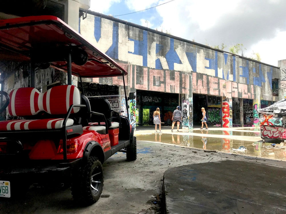 Wynwood VIP CART Street Art Tour - 2-5 Guests – Miami's Best Graffiti Guide